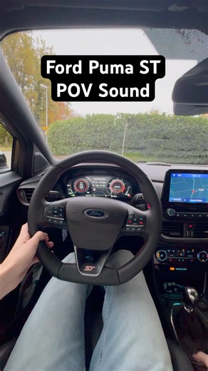 Ford Puma ST POV Sound #ford #puma #st #sound #pov #philippkcars #shorts #exhaust #fordperformance