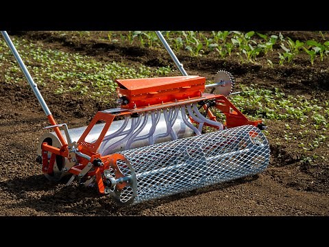 Terrateck - Semoir maraîcher multi-rangs : Montage, réglages et utilisation