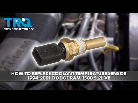 How to Replace Coolant Temperature Sensor 1994-2001 Dodge Ram 1500 5.2L V8