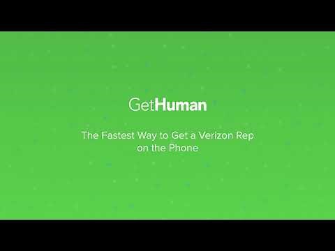 How to Call Verizon Customer Service and Not Wait on Hold using the GetHuman Phone
