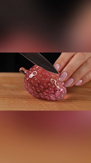 DreamLabsTV | Glass Strawberry #dreamlabstv #veo3 #aiasmr #asmrvideo #aicontent #aiedits #aivideo #asmrcommunity #asmrreels #aisounds #digitalrelaxation... | Instagram