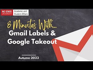 Google Takeout and Google Mail Labels
