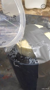 Woodturning Denim Shavings #woodturning #asmr #uniquedesign | David's Woodturning