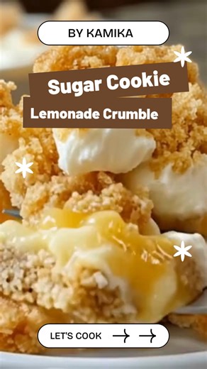 1.2K views · 17 reactions | Sugar Cookie Lemonade Crumble...