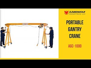 Portable Gantry Crane | Aardwolf