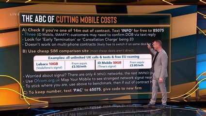 Martin Lewis reveals how millions could save on their SIM contract