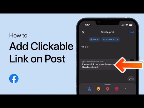 How To Add a Clickable Link on Facebook Post - Tutorial
