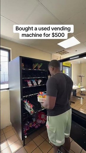 How I run a successful vending machine business