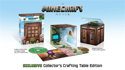 Walmart announces exclusive A Minecraft Movie Blu-Ray and DVD set