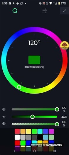 How to make Autovocoding Gradient map on Alight motion
