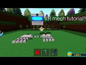 build a boat VR mech tutorial