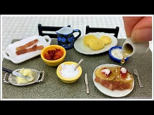 ASMR Miniature Cooking Pancakes and Bacon | Tiny Food in Real Mini Kitchen