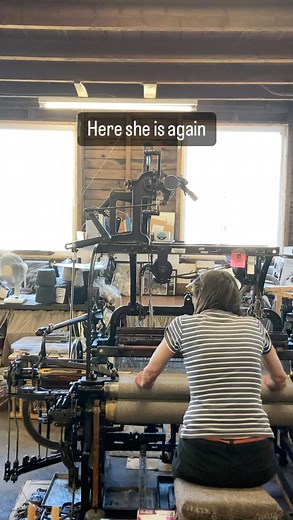 13K views · 377 reactions | It’s not easy to weave cloth on these...