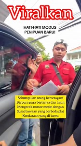 689K views · 8.5K reactions | Viralkan modus penipuan dengan cara bertanya nomor mesin yang tidak sesuai #vod | Anto Supri Eki | Facebook