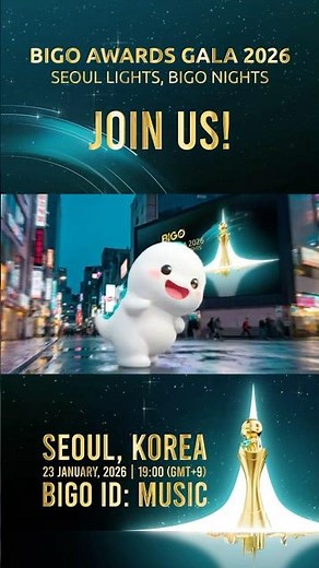 BIGO LIVE - Bigo Awards Gala 2026 is back, own your moment✨