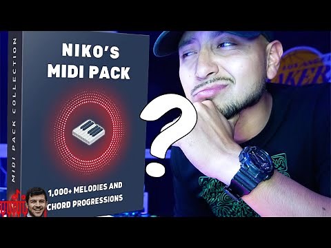 IS NIKO'S MIDI PACK WORTH THE PURCHASE?! | Making beats Using Niko's MIDI PACK