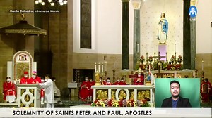 60K views · 3.9K reactions | Message of His Excellency Broderick S. Pabillo as the New Apostolic Vicar of Taytay. Pope Francis appoint His Excellency Broderick S. Pabillo as Apostolic Vicar of Taytay in Palawan. The appointment is made public at the Vatican today, 29 June 2021, Solemnity of Sts. Peter and Paul, 6:00pm local time. | TV Maria | Facebook