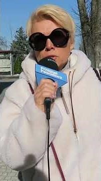 Izabela Piasecka after the session of the city council in Augustów