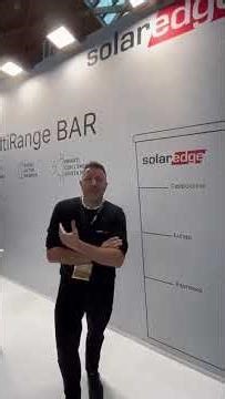 SolarEdge Technologies' innovations at KEY 2026 presented by Christian Carraro - By SolarB2B