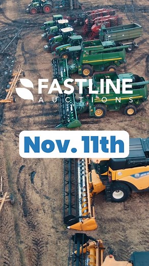 Looking to upgrade before the year ends? Our newest auction is packed with tractors, attachments, trailers, and more—just in time for post-harvest savings. 🕙 Bidding closes Tuesday, Nov. 11 at 11 AM ET 🍂 Don’t miss the best deals of the season → https://bid.fastline.com/auctions/9449/fastli10056 -- Fastline Auctions. Auctioneer’s Licenses: AR# IREC03028, FL#AU5558, GA#AU004730, LA#LA-2198, TX#18339, KY#277062, TN#6614. 10% Buyer’s Premium Applies to All Purchases | Fastline Auctions