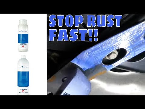 Stop Rust Completely & Prevent More Decay!!! Bilt Hamber Hydrate 80 And Bilt Hamber Atom-Mac!!