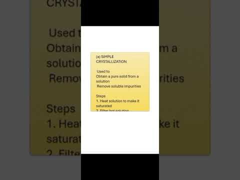 Separation Techniques Lesson 4| Chemistry (WAEC • UTME • Cambridge)