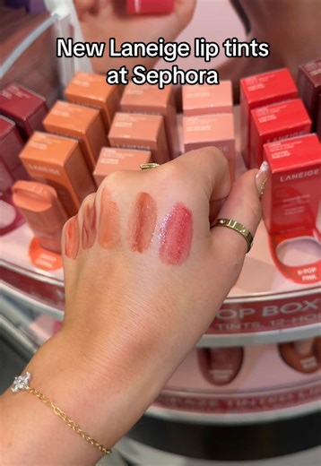 New Laneige Lip Tints at Sephora: Swatches and Colors