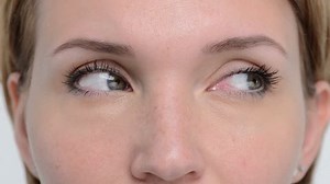 Closeup Human Female Eyes Looking Side Stock Footage Video (100% Royalty-free) 7343308 | Shutterstock