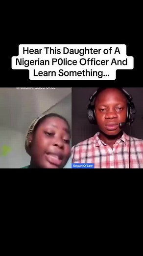 Daughter of Nigerian Police Officer Shares Inspiring Story