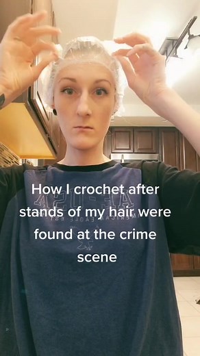 Crocheting Inspired by Crime Scene Discoveries