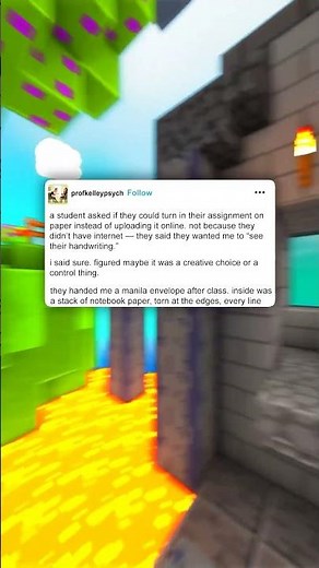 College Creative Writing!