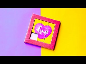 Paper Puzzle Game || How To Make Paper Puzzle Game At Home Easily