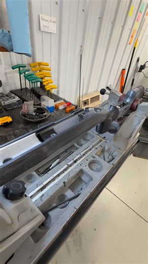 Stratton Custom Rifles • Custom Long Range Rifles on Instagram: "A bedding job is only as good as the inlet it starts with. Uniform bedding thickness. Zero stress. Straight alignment. Repeatable results. This is standard practice here."
