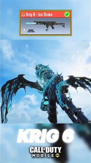 KRIG 6 - ICE DRAKE is Back in CODM💀