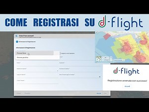 COME REGISTRARSI SU D-FLIGHT
