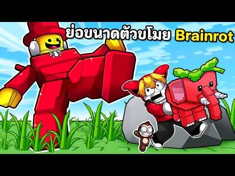 ย่อตัวเล็กไปเก็บ Brainrot สนุกจนต้องเติมโรบัค