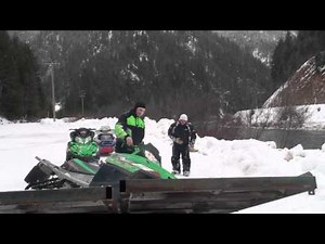 Snowmobile loading fail