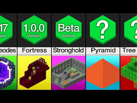 Comparison: Minecraft's Oldest Structures
