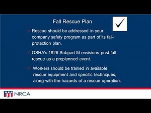Have a Fall Rescue Plan