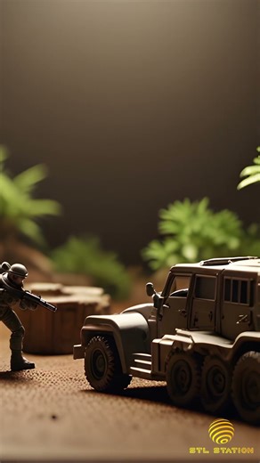 3D Miniature Model Showcase 🖨️ | Detailed 3D Design