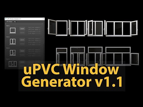 uPVC Window Generator v1.1 - Updated!!!