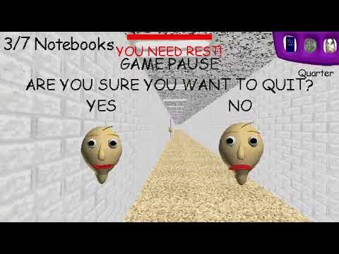 SIX SIX Remastered Baldi Mod Gameplay #2