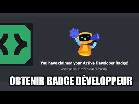 CREER un BOT Discord pour OBTENIR le Badge DEVELOPPER