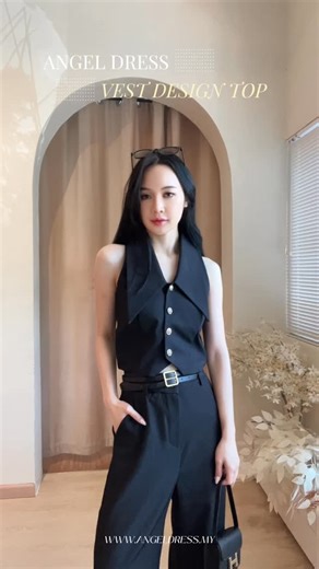 AD Vest Design Top Code：2391 www.angeldress.my | Angel Dress | Facebook