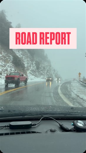 🚨ROAD REPORT🚨 As of 8:32am this morning! The Arctic Circle between Snow Valley and the dam is looking pretty clear. There are still some slick patches, but overall in good condition. Looks like about an inch to an inch and a half dropped in that area. Stay safe, stay prepared, stay alert. It was raining when we were over there as well and still seeing below freezing temperatures, so there’s still an opportunity for snow and ice. . . . #roadreport #winterconditions #mountainroad #snow #staysafe