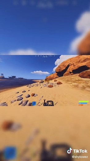 That man really had a whole inventory of metal frags.😂 #foryou #rust #cosole #fyp