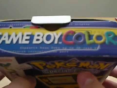 Unboxing Brand New and Rare Game Boy Color Special Pokémon Edition