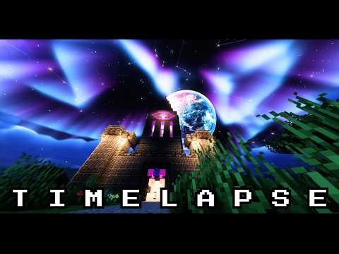 Simple Dark Castle Build in Minecraft (Timelapse)