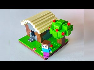 LEGO MİNECRAFT HOUSE ( tutorial )