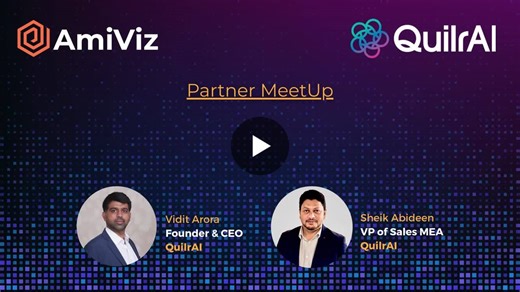 #quilr #aisecurity #genai #shadowai #llmgateway #amiviz #channelpartners #cybersecurity | AmiViz